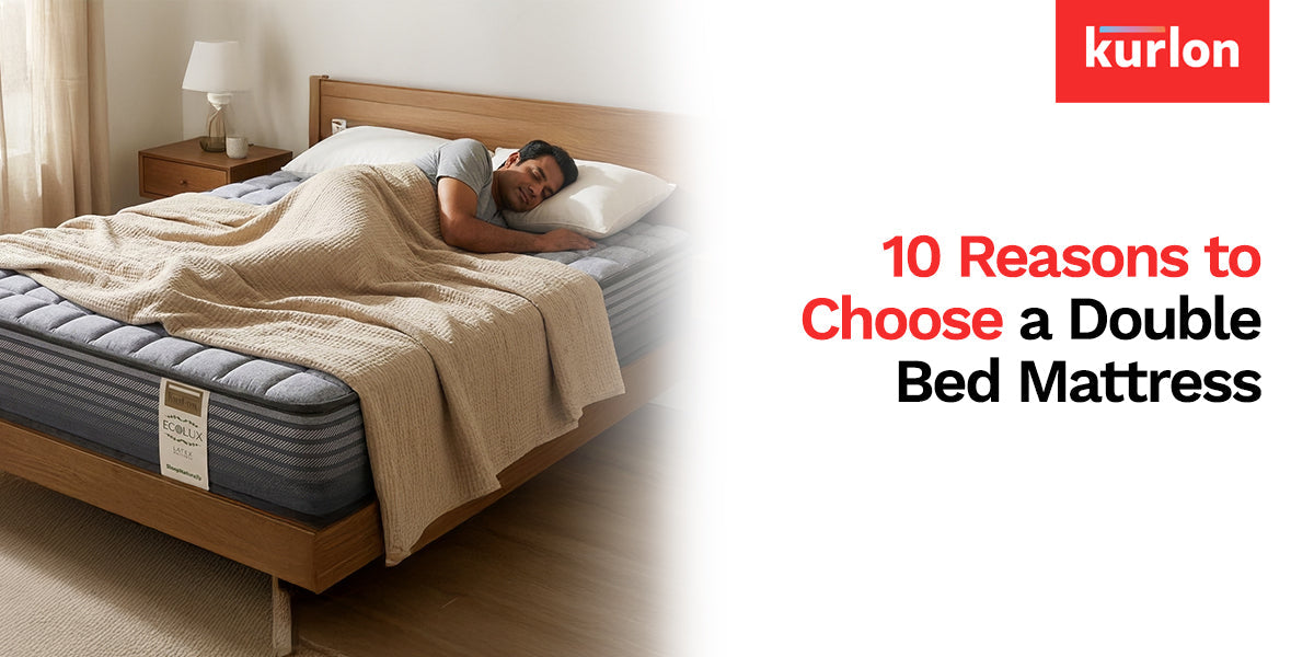 10 Reasons to Choose a Double Bed Mattress – Kurlon UAE